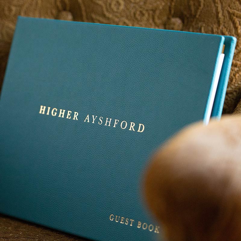 Luxury Personalised Guest Books - Handcrafted in Britain