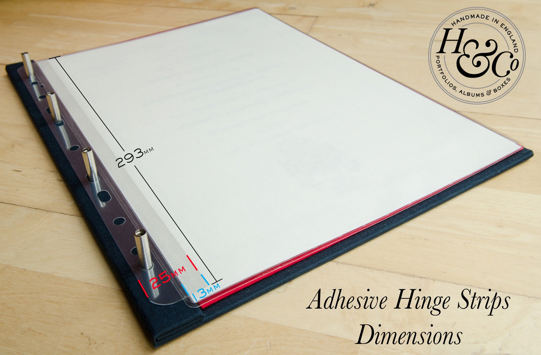 Hinge and File Strips (10 per pack) | Hartnack & Co